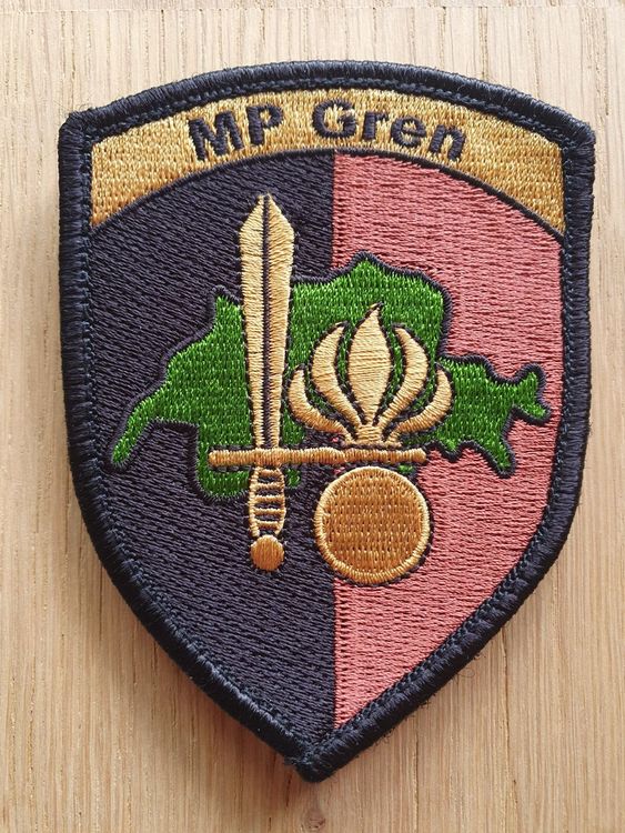 Badge MP Grenadier MP Gren mit klett (Neu und originalverpackt) in ...