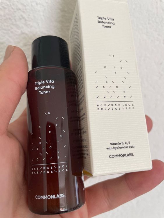 COMMONLABS TRIPLE VITA BALANCING TONER 40ML.. Aus Korea, NEU (Neu und originalverpackt) in ...