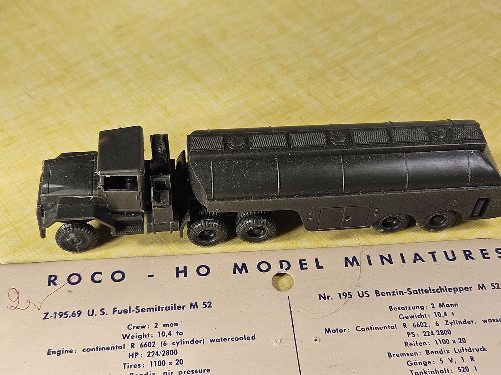 Roco HO Model Miniatures. 195 . M52 | Kaufen auf Ricardo