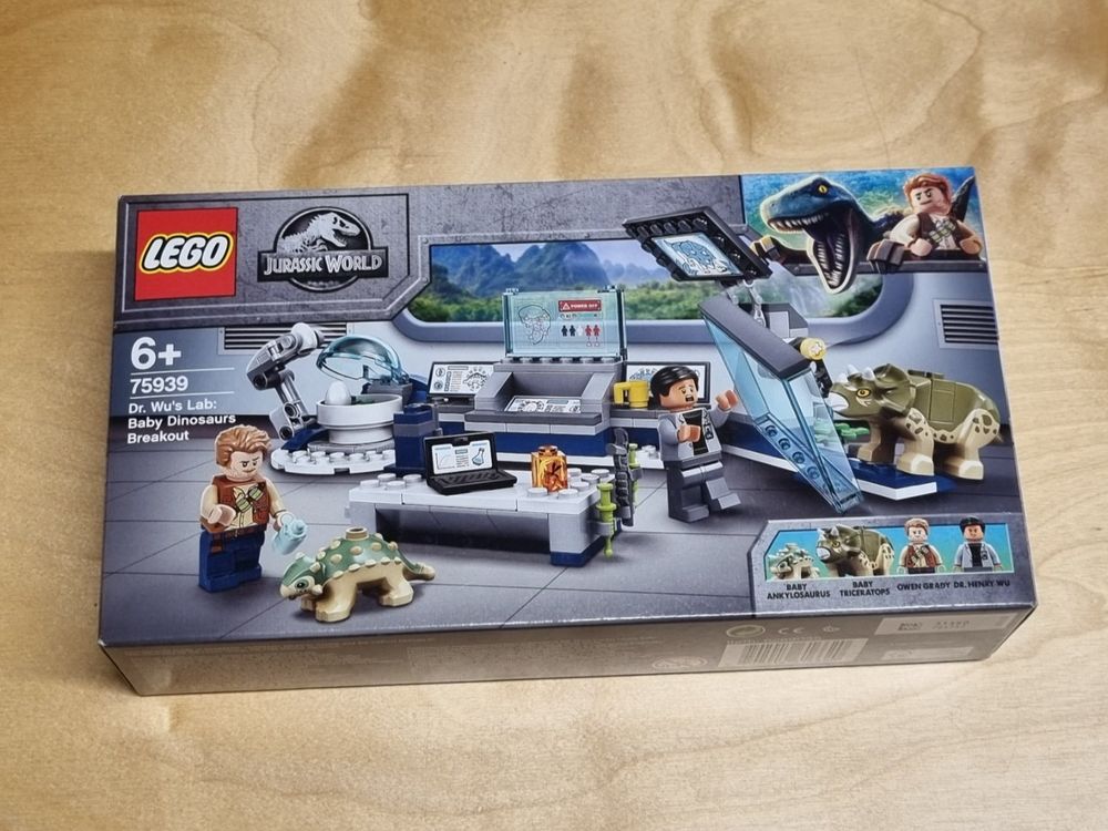 LEGO Jurassic World 75939 Dr. Wu's Lab: Baby Dinosaurs Break | Kaufen ...