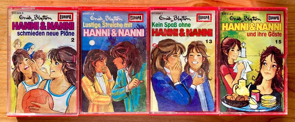 4x Hanni und Nanni (Europa-Hörspiele, 1986/1987) (Gebraucht) in Zürich ...