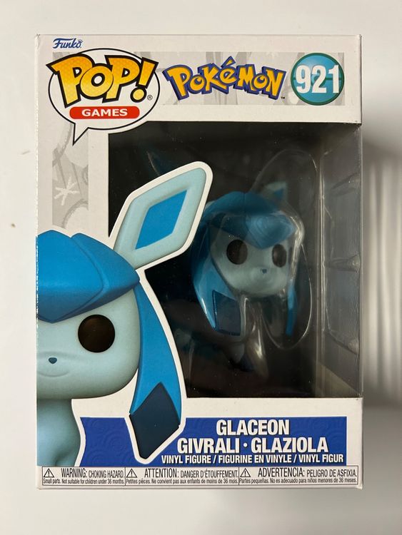 Funko Pop 921 / Glaceon / Glaziola / Pokemon (Neu und originalverpackt ...