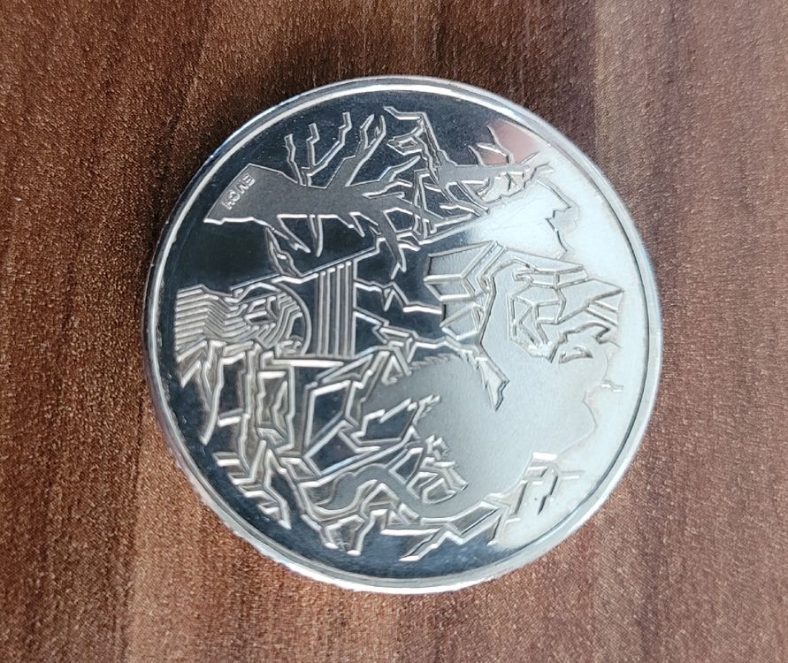 Gedenkmünze Teufelsbrücke 1994 in Silber | Kaufen auf Ricardo