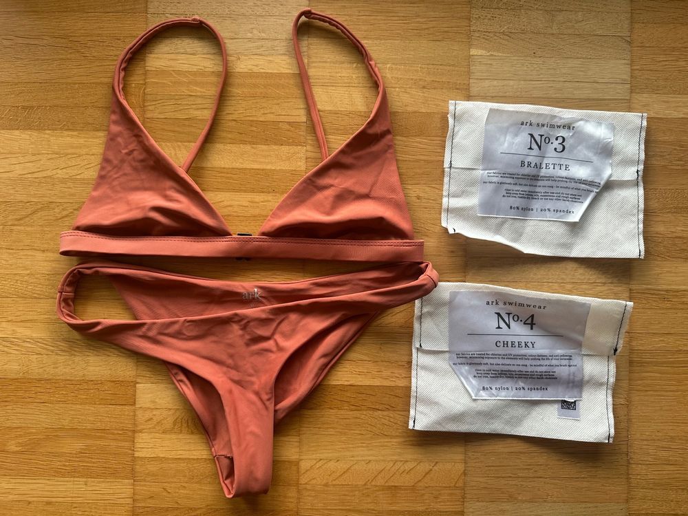 Ark Swimwear - Stylish Bikini - Rust - Medium - new & unworn (Neu ...