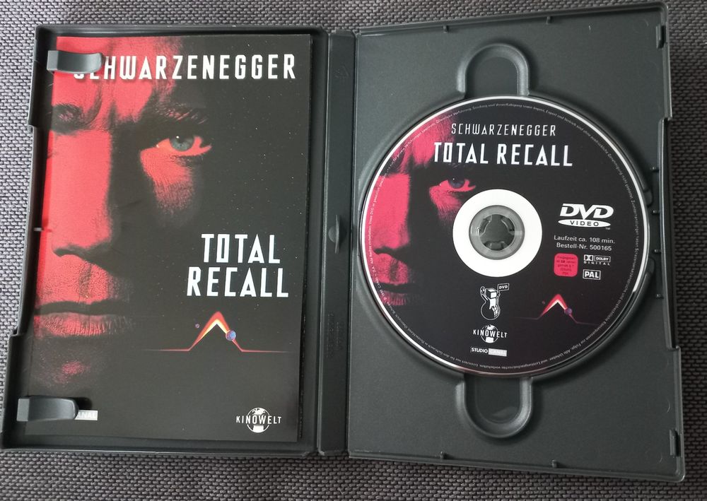 Total Recall, Arnold Schwarzenegger, Sharon Stone, DVD (Gebraucht) in ...