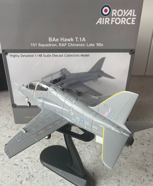 BAe Hawk T.1A Royal Air Force Metall 1/48 (Neu und originalverpackt) in Hochfelden für CHF 110 ...