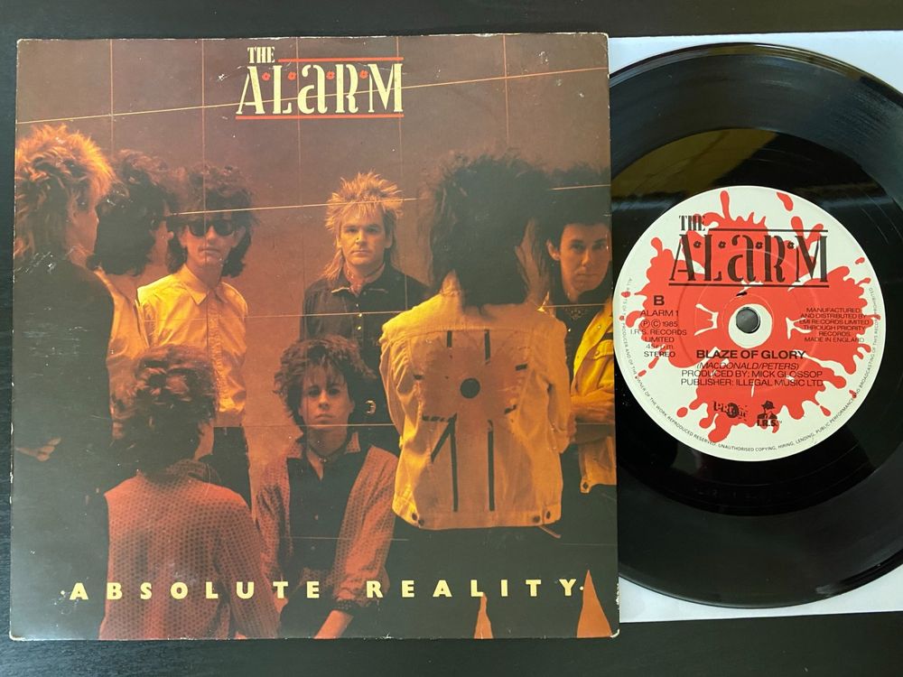 The Alarm – Absolute Reality [7" Single UK] (Gebraucht) in Tamins für ...
