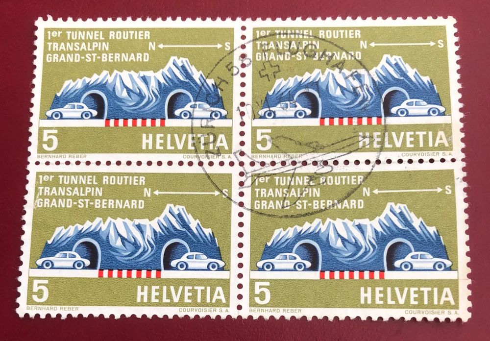 4 er Block Nr.406 mit Stempel | Kaufen auf Ricardo