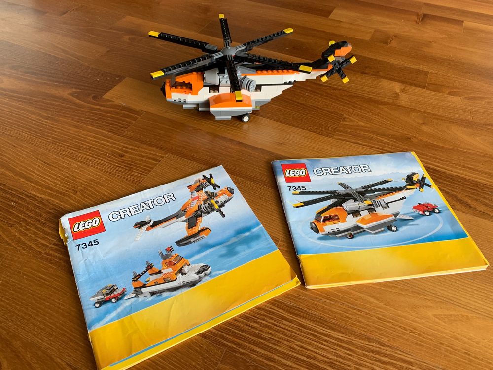 LEGO Creator 3in1 Transporthubschrauber Nr. 7345 (Gebraucht) in ...