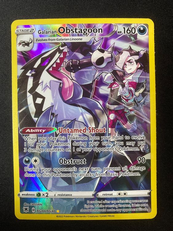 Galarian Obstagoon TG10 Barrikadax Astral Radiance - EN ab 1 | Kaufen ...