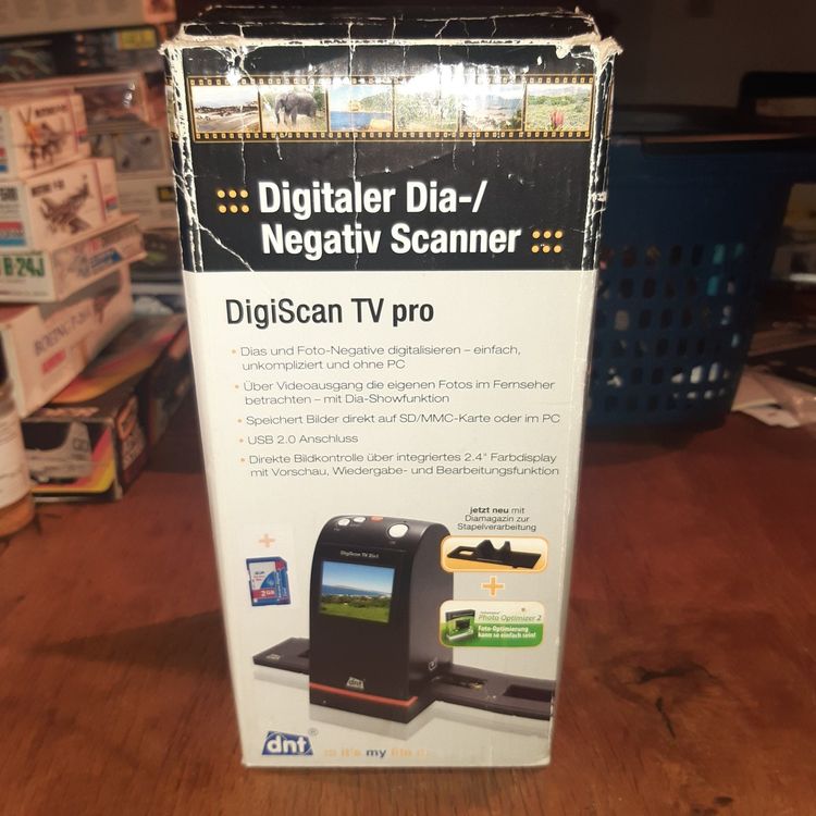 DigiScan TV pro Digitaler Dia-/Negativ Scanner (Gebraucht) in ...