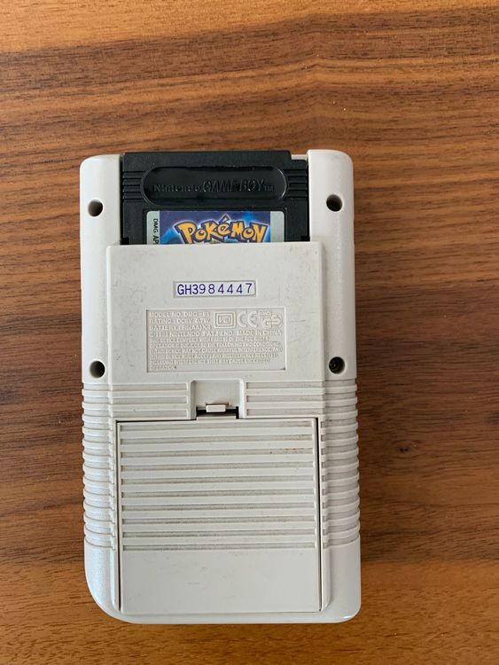 Nintendo Game Boy TM die erste Serie Schwarzweiss (Gebraucht) in ...