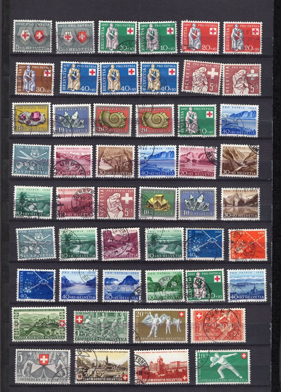 Lots T Suisse Lot Pro patria , voir Photos (D'occasion) à Stilli pour ...