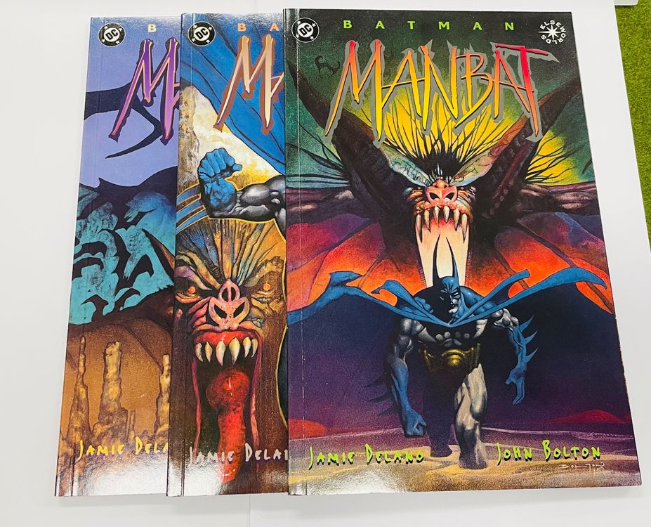 1995 - DC Comics - BATMAN MANBAT No. 1 - 3 (Gebraucht) in Reinach BL ...