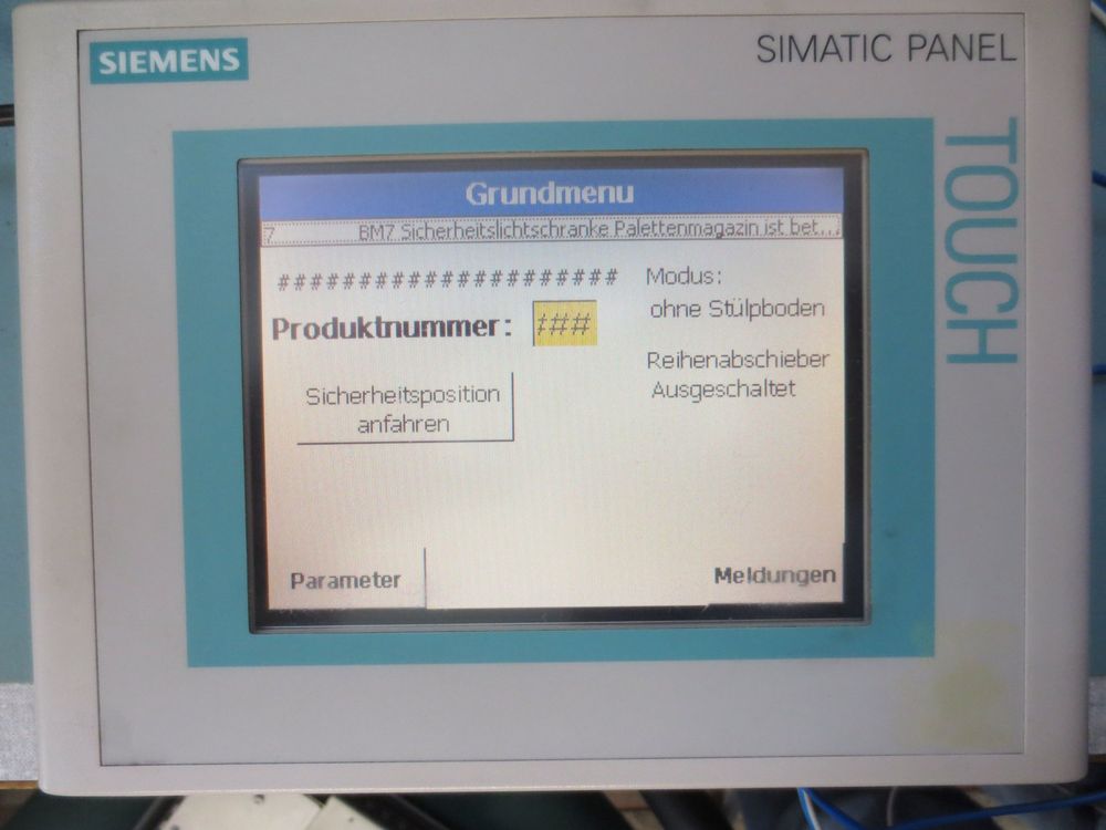 Siemens Simatic TP177B Touch Panel 6AV6 642-0BA01-1AX0 (Gebraucht) in ...