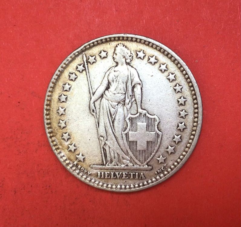 2 Franken Silber 1939 ss (Gebraucht) in Nunningen für CHF 5 – mit Lieferung auf Ricardo kaufen