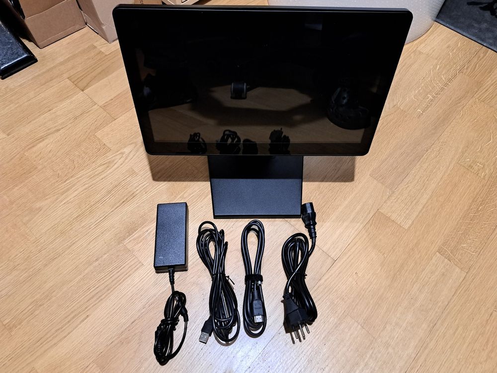15" Touchscreen, HDMI, USB-Kabel, Netzteil mit Stromkabel | Kaufen auf ...