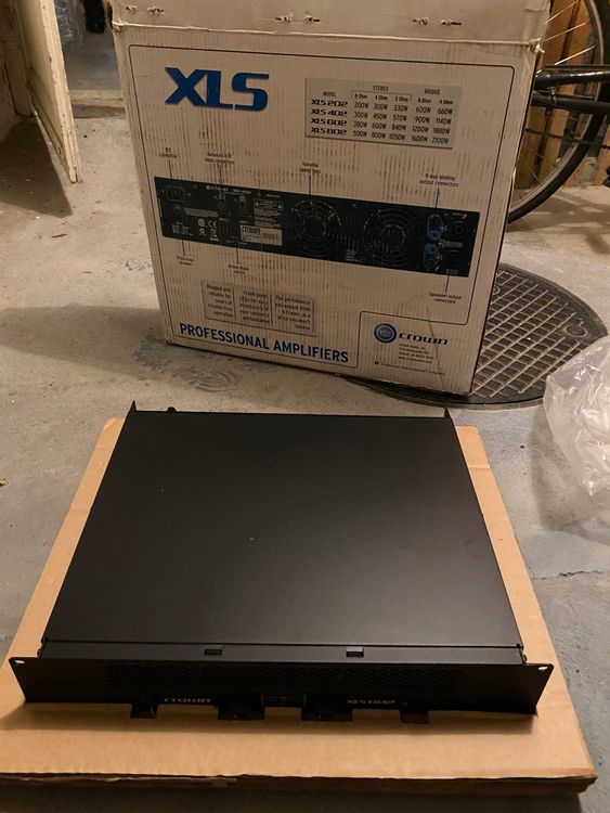 Crown Endstufe XLS 602 - Pro Audio Verstärker - 2x600W (Gebraucht) in ...