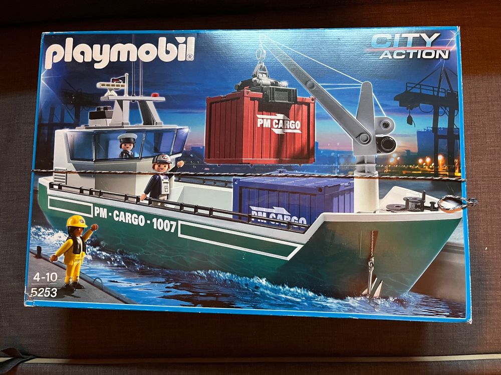 Playmobil Container Schiff (Gebraucht) in Schaffhausen für CHF 26 – mit ...