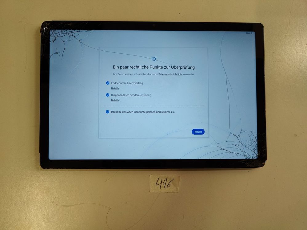 Samsung Galaxy Tab A8 Ab 5.Fr (Defekt) in Solothurn für CHF 8 – mit ...