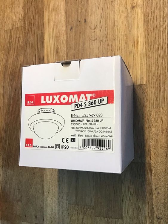 Bewegungsmelder LUXOMAT PD4 S 360 UP | Kaufen auf Ricardo