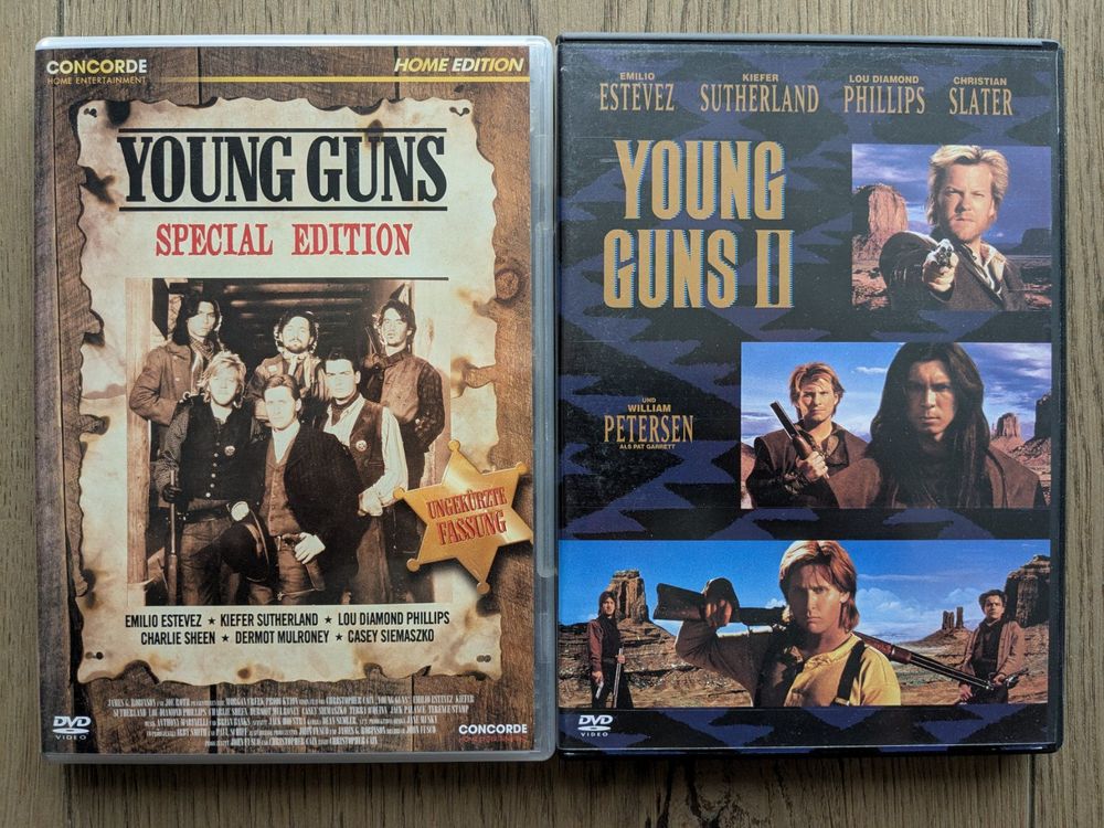 Young Guns 1&2 (DVD) (Gebraucht) in Port für CHF 14 – mit Lieferung auf Ricardo kaufen