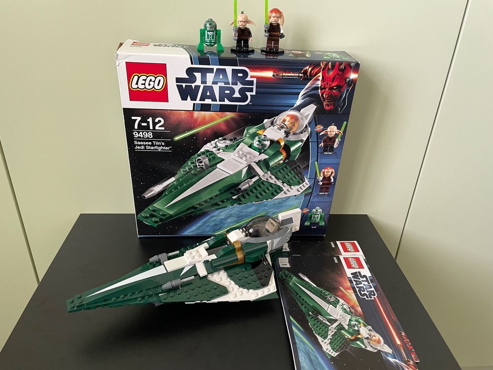 Lego Star Wars 9498 Saesee Tiin's Jedi Starfighter (Gebraucht) in ...