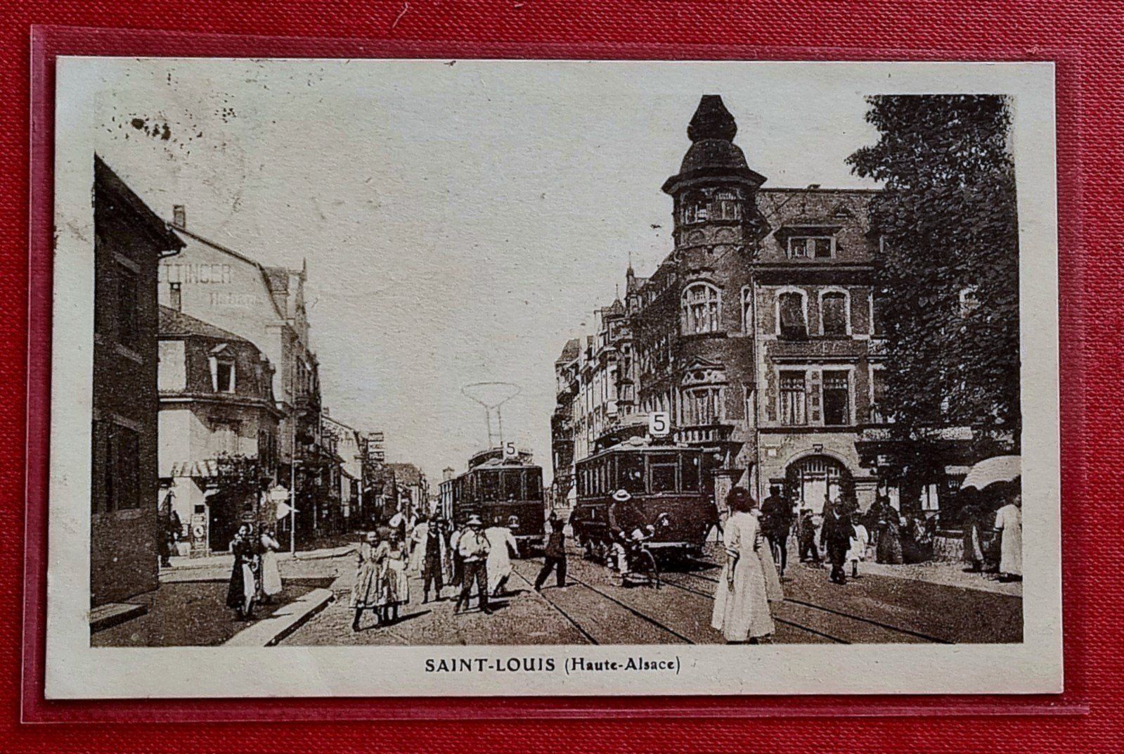 Saint-Louis - Tram - Strassenbahn BVB - Linie 5 nach Basel (Gebraucht ...