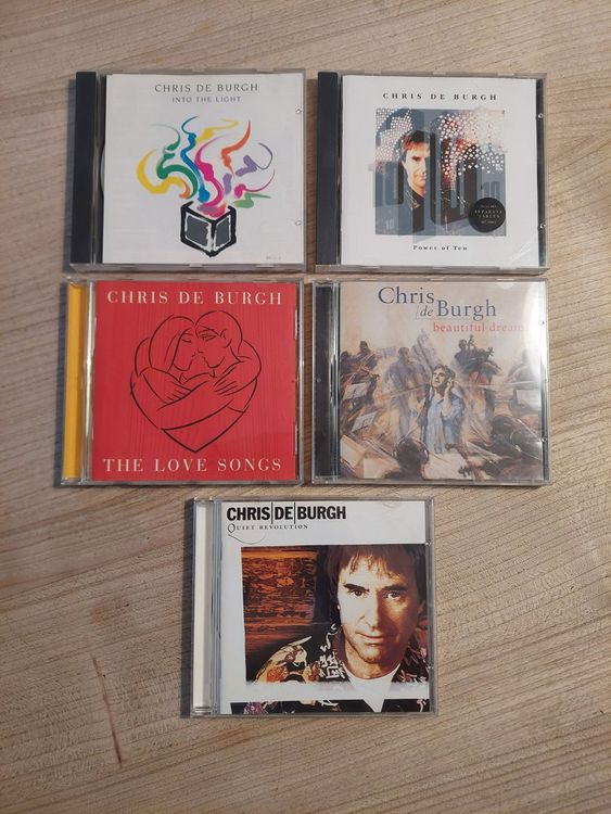 5x CDs von Chris de Burgh (Gebraucht) in Kirchberg BE für CHF 9.9 – mit ...