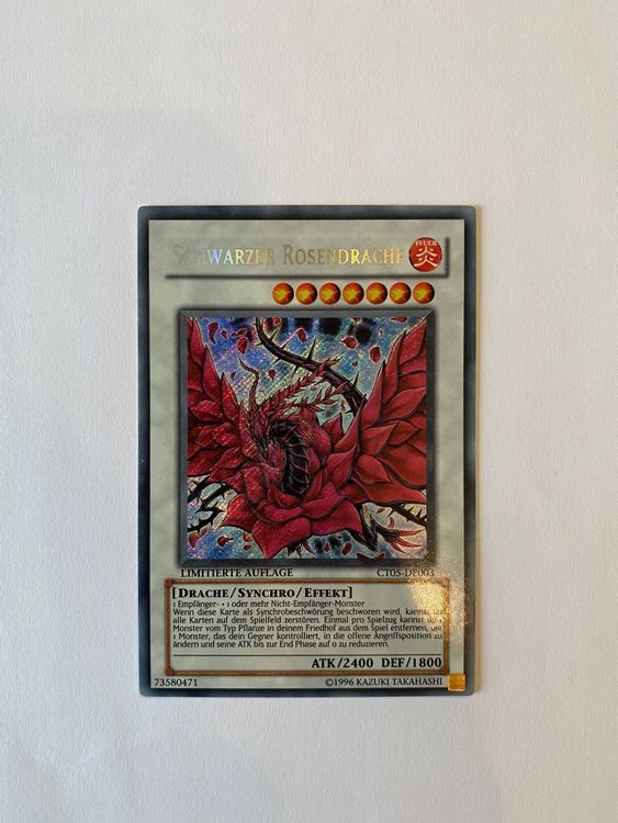 Yu Gi Oh Schwarzer Rosendrache | Kaufen auf Ricardo