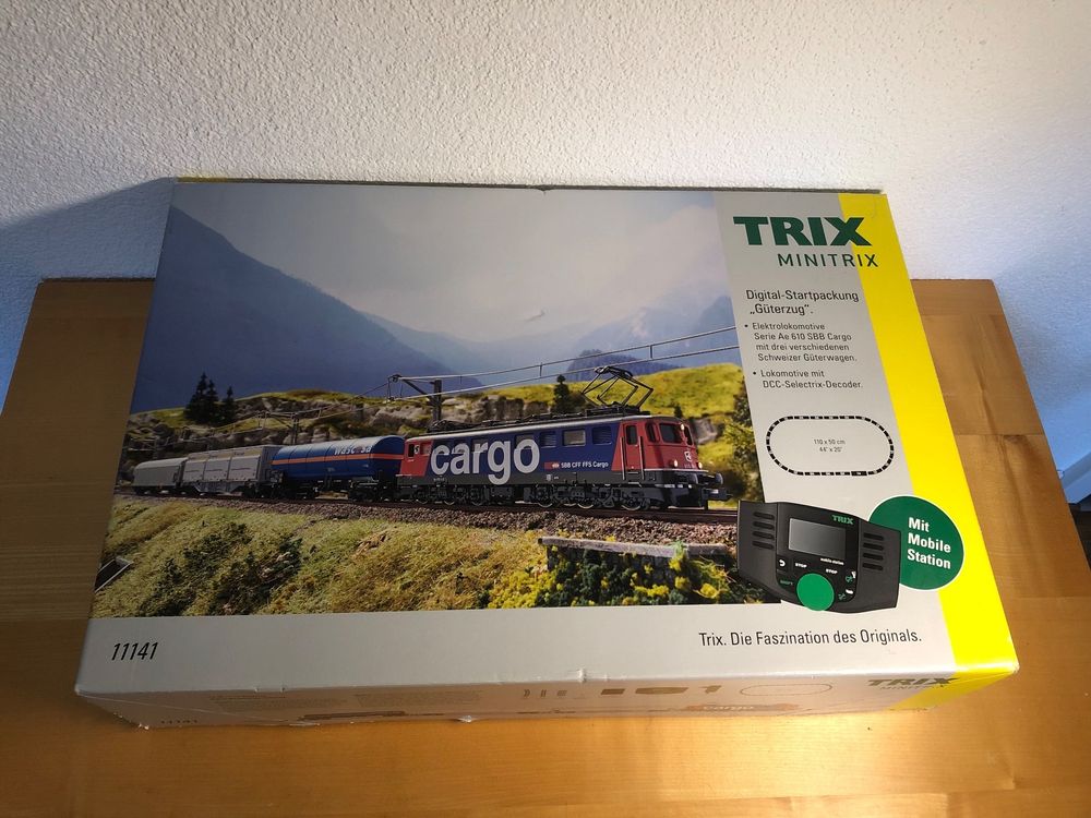 Minitrix 11141 Digital-Startpackung „SBB/Güterzug“ (Gebraucht) in ...