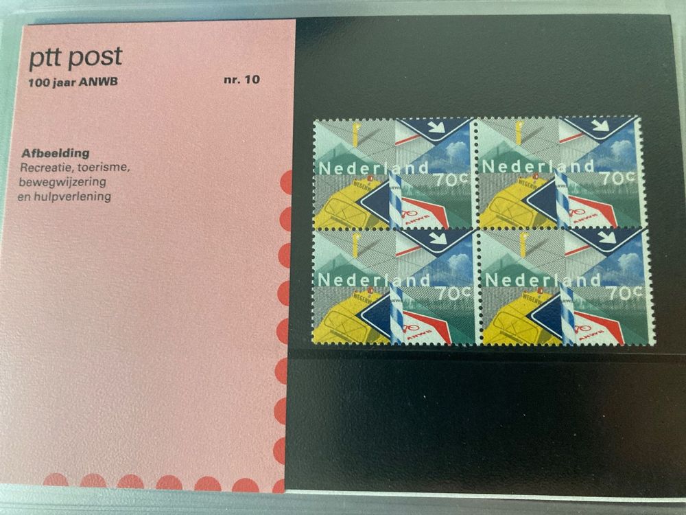 PTT MAPJES NIEDERLANDE 1983 NR.10 ** 4 X MI.1227 (Neu (gemäss ...