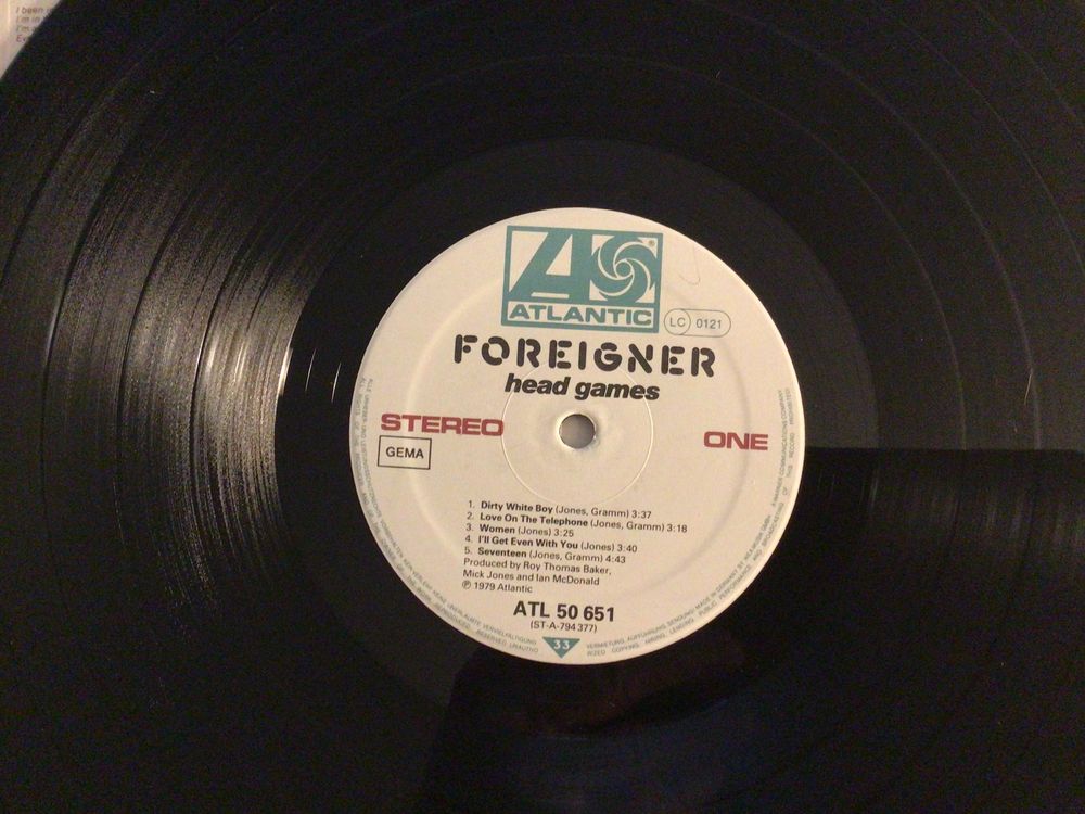 FOREIGNER, Head Games, LP, 1981 | Kaufen auf Ricardo