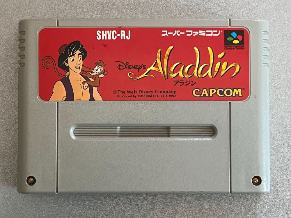Aladdin SNES SFC (Gebraucht) in Rivera für CHF 6 – mit Lieferung auf ...