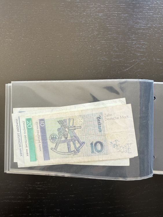 DM Banknoten Set 10, 20, 100 DM (Gebraucht) in Zürich für CHF 95 – mit ...