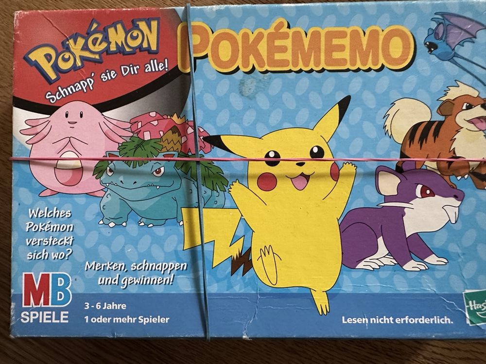 Spiel Pokemon Memory | Kaufen auf Ricardo