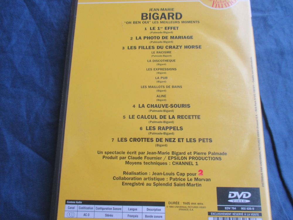 Jean-Marie Bigard : ''Oh ben oui'' (Gebraucht) in Colombier NE für CHF ...