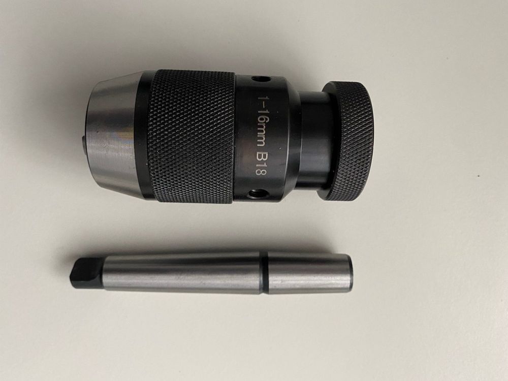 Bohrfutter 1-16mm B18 mit MK2 Konus | Kaufen auf Ricardo