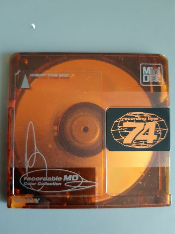 MiniDisc Sony Color Collection 74 min 8 Stück (Gebraucht) in Kerns für ...