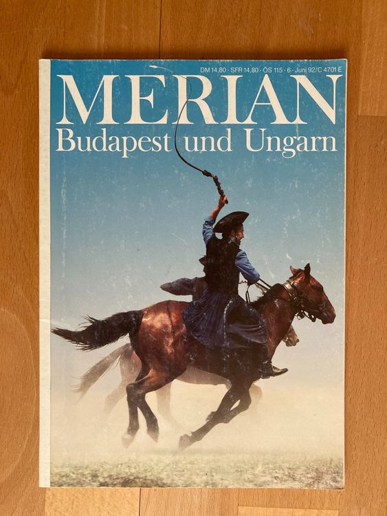 MERIAN : Budapest und Ungarn Ausgabe Juni 1992 | Kaufen auf Ricardo