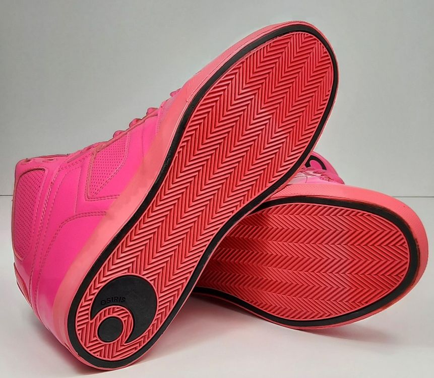 OSIRIS NY83 VULC Herrn High Top Sneakers Neon Pink Gr.46 (Neu (gemäss ...