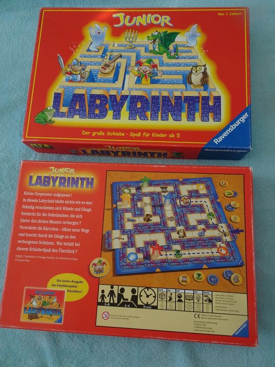 JUNIOR LABYRINTH, Ravensburger Spiele®, ab 5jährig (Gebraucht) in Berikon für CHF 16 – mit ...