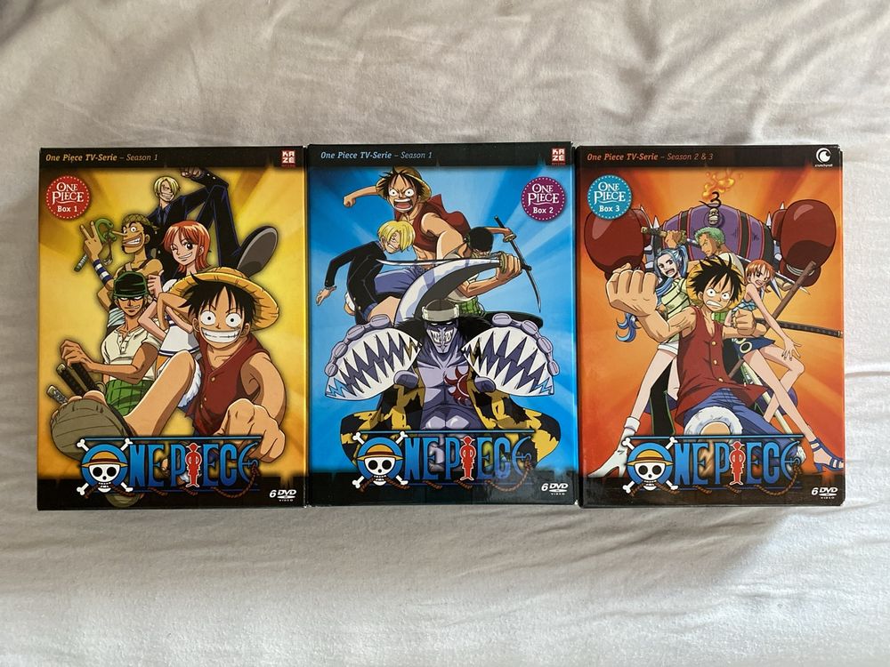 One Piece DVD Box 1-3 | Kaufen auf Ricardo