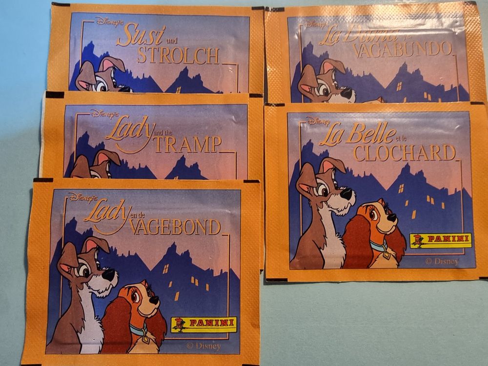 1997 panini disney susi und strolch super selten (Neu (gemäss ...
