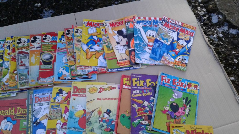 Posten Micky Maus Donald Duck Fix Foxi Bugs Bunny Hefte (Gebraucht) in ...