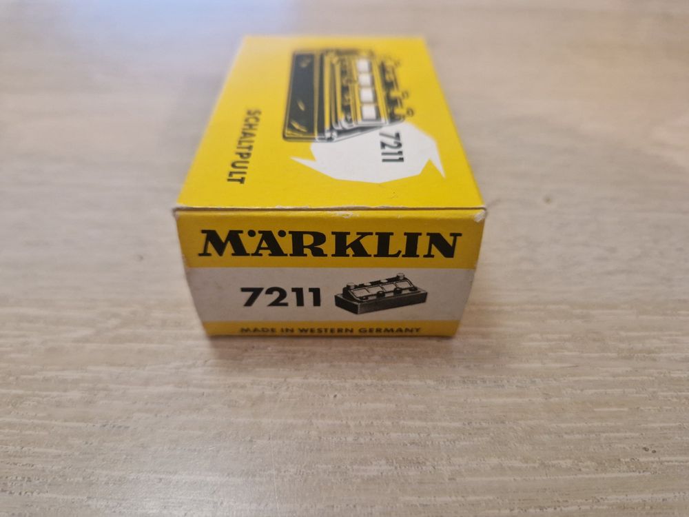 Märklin 7211 Schaltpult | Kaufen auf Ricardo