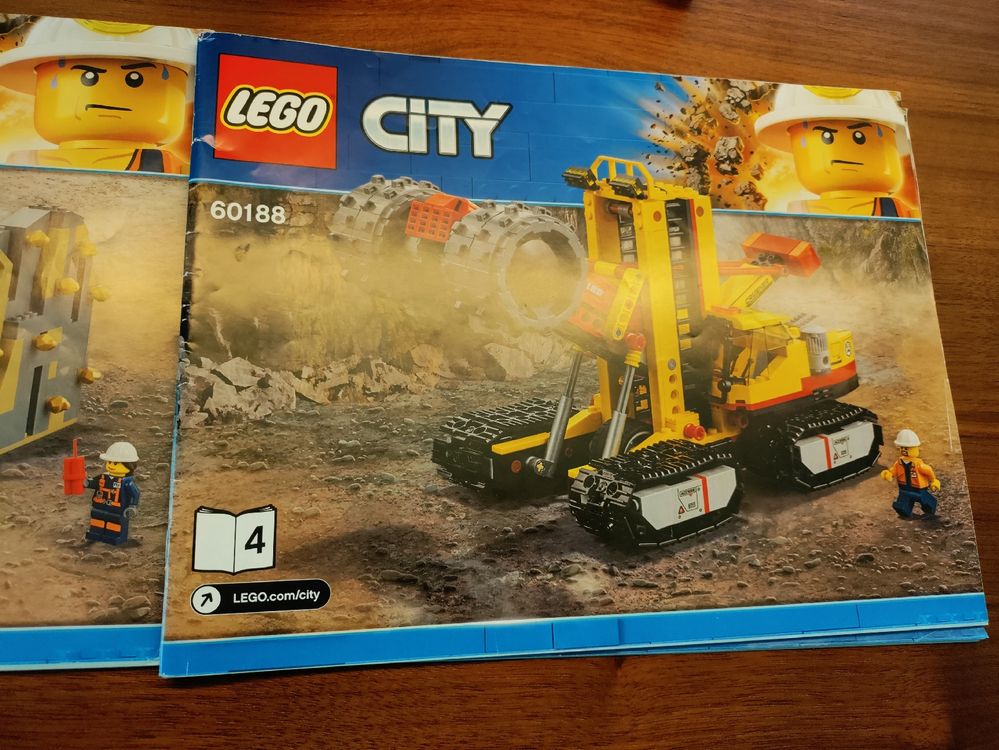 Lego City Goldmine 60188 - Komplett mit Anleitung! Bergbau (Gebraucht ...