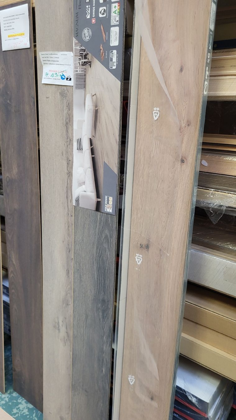 Laminat dielen Dekor natur Eiche 12 mm und 1845 mm läng (Neu und ...