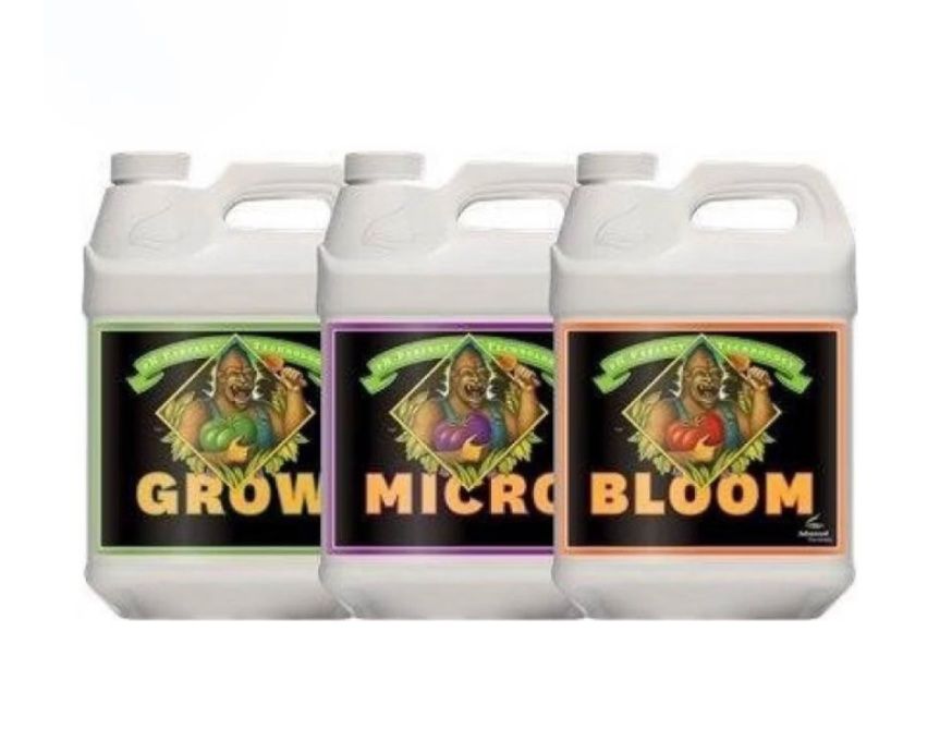 Advanced Nutrients Grow, Micro & Bloom pH-Perfect à 4L (Gebraucht) in Winterthur für CHF 5 – nur ...
