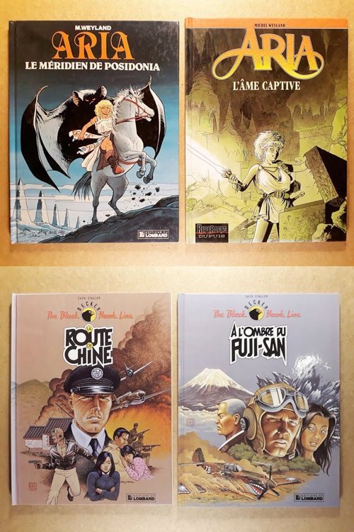 4 BD, ARIA + The Black Hawk Line, occasion, en français (D'occasion) à ...